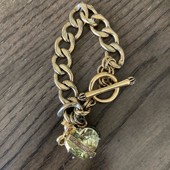 Juicy Couture | Jewelry | Vintage Juicy Couture Link Bracelet | Poshmark